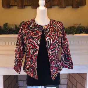 Ruby Rd. | Jackets & Coats | Ruby Rd Multi Colored Jacket | Poshmark